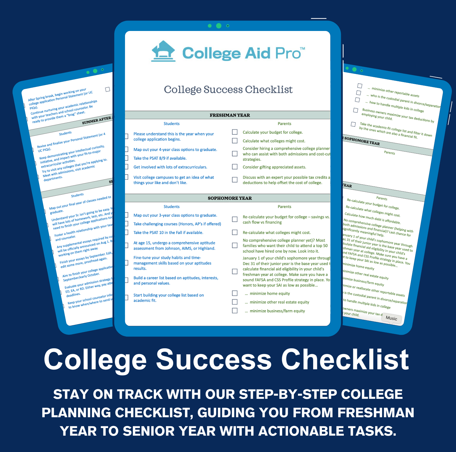 College Planning Checklist