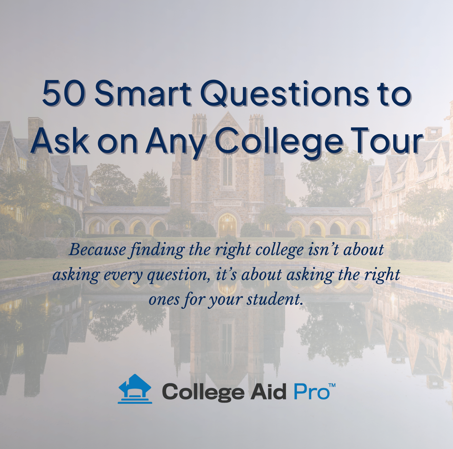 50 Questions Pick College