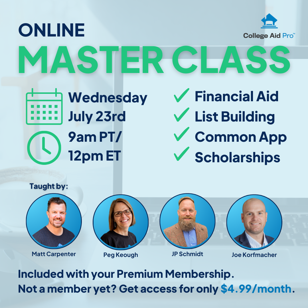90-Minute Master Class - July 2025 Registration